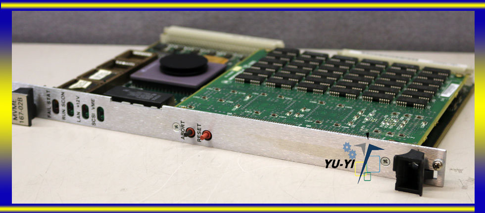 Motorola MVME167-02B Single Board Computer VME VMEBus - 裕益科技自動化設備可程式編碼器PLC分散式控制系統DCS